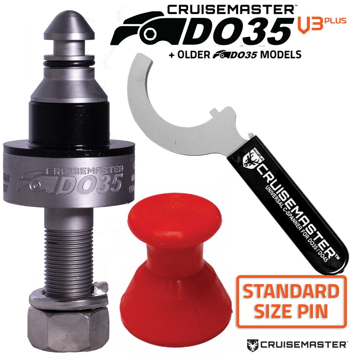Tow Pin - DO35 Kit - Standard (7/8" - 22mm Shank) – Sydney4x4
