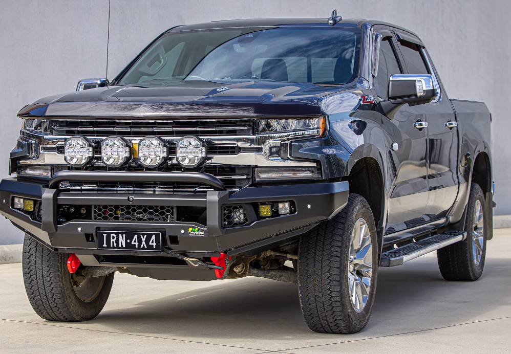 Apex Single Loop Bull Bar to Suit Chevrolet Silverado 1500 2019 ...