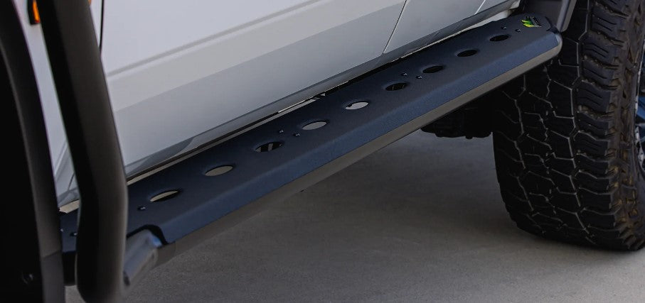 Premium Steel side steps to suit Toyota Landcruiser 79 Series Dual Cab ...