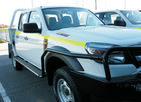 STEEL SIDE STEPS & RAILS TO SUIT FORD RANGER PJ-PK – Sydney4x4